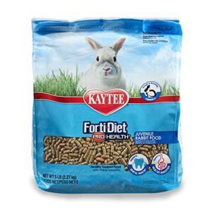 Kaytee Forti-Diet Pro Health Juvenile Rabbit Food 5lb