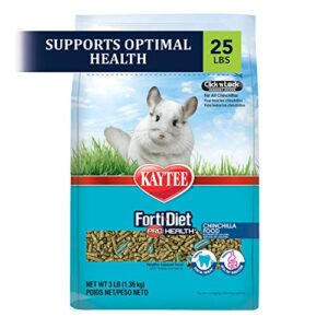 kaytee forti-diet pro health chinchilla food 25lb