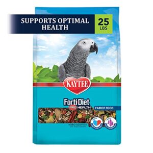 kaytee forti-diet pro health feather health parrot food 25lb