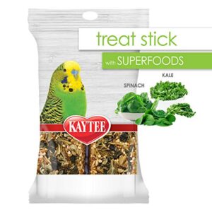 kaytee avian superfood treat stick spinach & kale 5.5oz