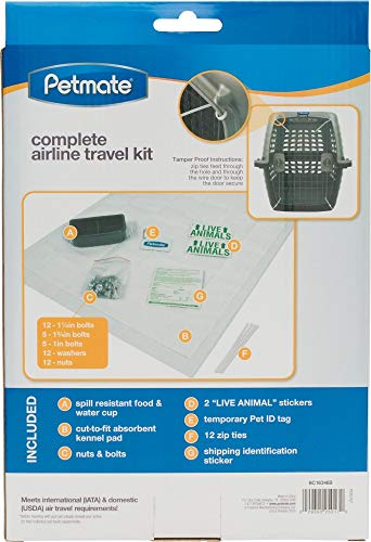 Petmate 290300 Kennel Travel Kit for Pets