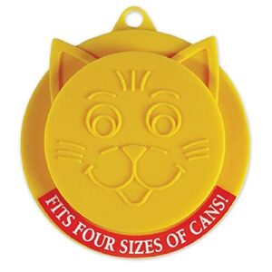 petmate kitty kaps pet food can topper (colors may vary)