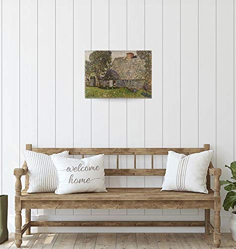 Imagekind Wall Art Print Entitled The Old Mulford House, East Hampton by C. Hassam by The Fine Art Masters | 32 x 23