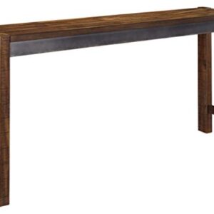 Signature Design by Ashley Furniture Torjin Urban Counter Height Dining Room Table, Two-tone Brown