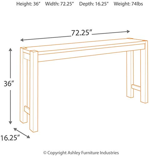 Signature Design by Ashley Furniture Torjin Urban Counter Height Dining Room Table, Two-tone Brown