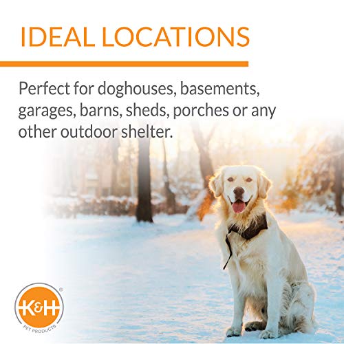 K&H Pet Products Lectro-Soft Outdoor Heated Pad Replacement Cover Fleece Medium 19 X 24 Inches