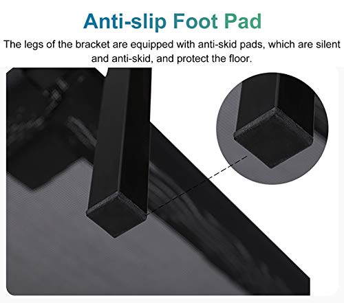 LXLA Original Elevated Dog Cot Bed with Removable Bolsters, Raised Dog Cots for Cats and Small Medium Dogs, Easy Assemble, Black (Size : XL 122×72×21cm)