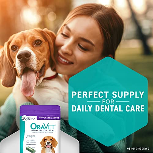 OraVet Dental Hygiene Chews for Medium Dogs 25-50 lbs