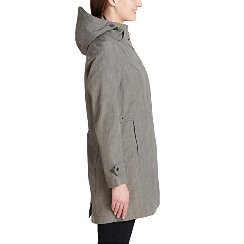 Kirkland Signature Ladies' Trench Coat (Light Gray, M)