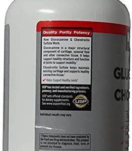 Kirkland Signature Extra Strength Glucosamine 1500mg/Chondroitin 1200mg Sulfate - 220 Count (Pack of 1)