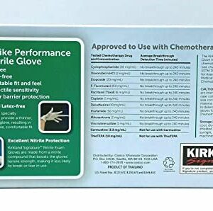 Kirkland Signature Nitrile Gloves, Box of 200, Medium for Health Care, Food Service, Home other uses....