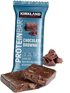 kirkland signature protein bars chocolate brownie 2.12 oz, 20-count