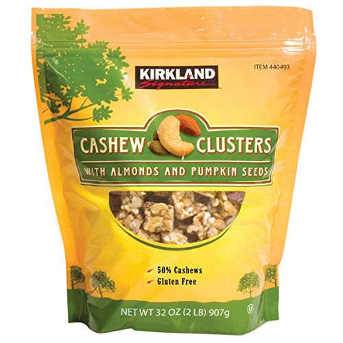 KIRKLAND SIGNATURE Cashew Clusters, 32 Ounce