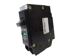 eaton brp120af 20 amps combination afci single pole circuit breaker, black