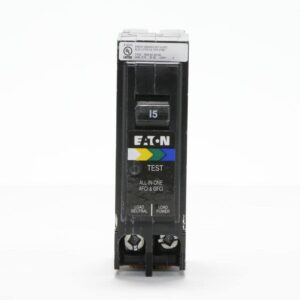 eaton type br 15-amp 1-pole dual function afci/gfci circuit breaker