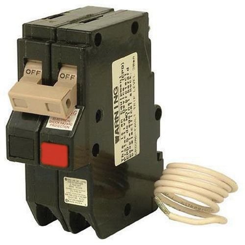 Eaton CH220GFT Plug-On Mount Type CH Ground Fault Circuit Breaker 2-Pole 20 Amp 120/240 Volt AC