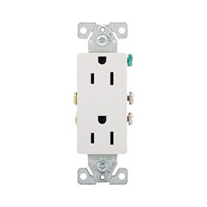 eaton 1107w-10-l receptacles, one size, white