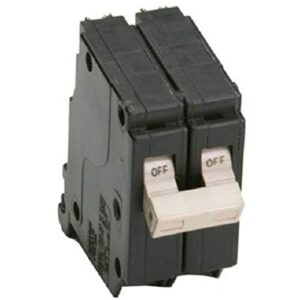 eaton chf230 series 30a dp ch circ breaker, black