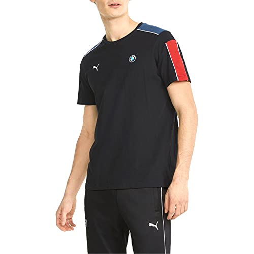 PUMA BMW Motorsport T7 Black Logo Tee