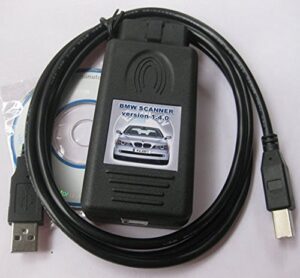 isaddle for bmw scanner 1.4.0 programmer v1.4 ecu eeprom diagnostic code reader for e38 e39 e46 e53 (must work with windows xp)