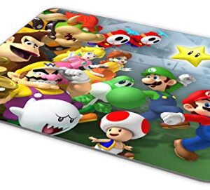 Personalized Non-Slip Gaming Mouse Pad, Super Mario Brothers Mouse Pad, Office Computer Supplies Mouse Pad