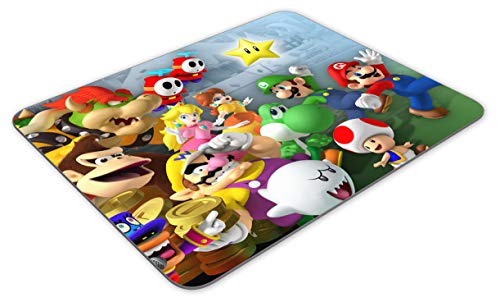 Personalized Non-Slip Gaming Mouse Pad, Super Mario Brothers Mouse Pad, Office Computer Supplies Mouse Pad