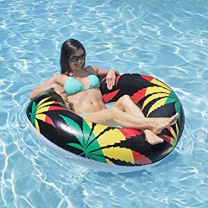 Poolmaster 48-Inch Swimming Pool Tube Float, Summer Daze