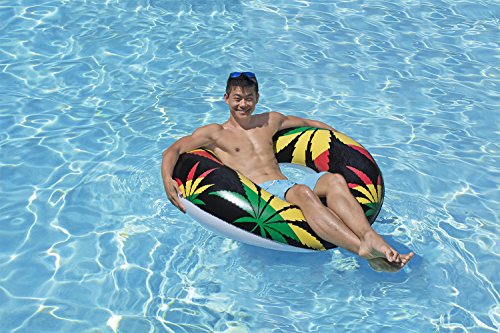 Poolmaster 48-Inch Swimming Pool Tube Float, Summer Daze