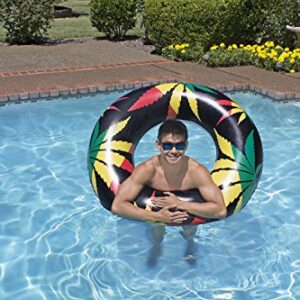 Poolmaster 48-Inch Swimming Pool Tube Float, Summer Daze