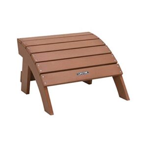 lifetime 60245 adirondack ottoman, brown