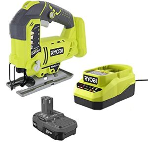 Ryobi 18 Volt Lithium-Ion Orbital Jig Saw Combo Kit with Battery and Charger (Bulk Packaged, Non-Retail Packaging)