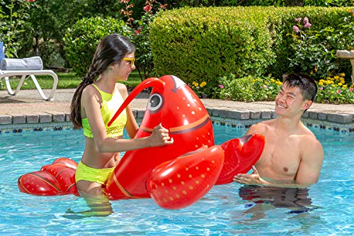 Poolmaster Swimming Pool Float Lobster Rider Red