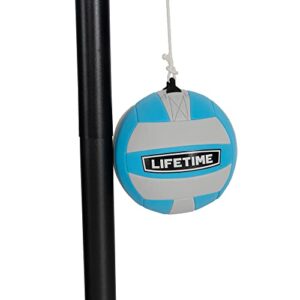 Lifetime 91009 Portable Tetherball System, Black