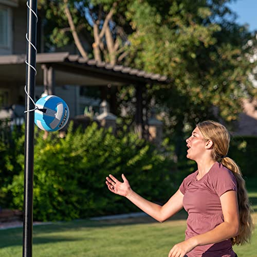 Lifetime 91009 Portable Tetherball System, Black