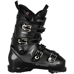 atomic hawx prime 105 s w boot, black/gold, 22.5