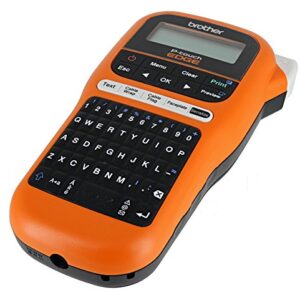 Brother PT-E105 P-Touch Edge Handheld Industrial Label Maker with Interactive Menu and Automatic Lamination (AAA Batteries Not Included)