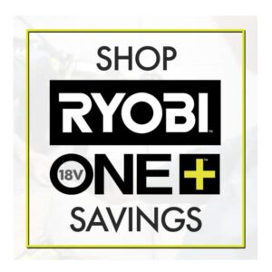 Ryobi ONE+ 18V Lithium-Ion 4.0 Ah Battery (2-Pack) with 18V Lithium-Ion Charger