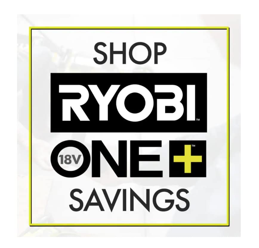 Ryobi ONE+ 18V Lithium-Ion 4.0 Ah Battery (2-Pack) with 18V Lithium-Ion Charger