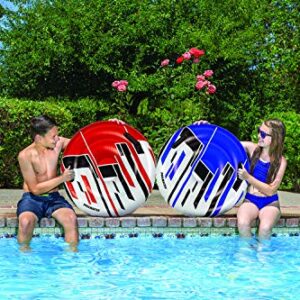 Poolmaster Racing Saucers Inflatable Swimming Pool Float Game (Pack of 2)