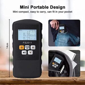 ZWJABYY Geiger Counter,Household Laboratory Hospital Handheld Nuclear Radiation Detector Radiation Dose Alarm,Portable Dosimeter Monitor High Sensitivity Accuracy