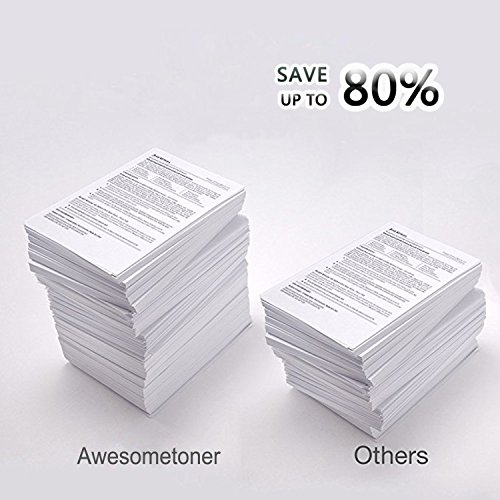 Awesometoner Compatible Replacement for File Folder Labels Brother DK-1203 DK1203 use with Brother 17mm x 87.1mm (0.66" x 3.4") (Black on White, 5-Pack)