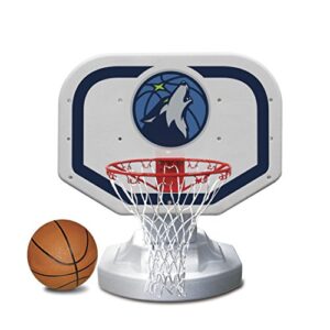 poolmaster 72917 minnesota timber wolves nba usa competition-style poolside basketball game