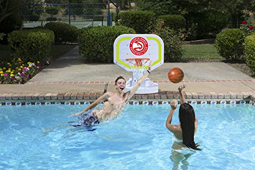 Poolmaster 72901 Atlanta Hawks NBA USA Competition-Style Poolside Basketball Game