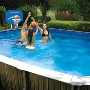 Poolmaster 72774 Pro Rebounder Poolside Basketball Game with Perma-Top Mounts