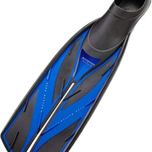 Atomic Aquatics Full Foot Split Fins (High Performance) 7.5-8.5 Blue