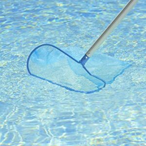 Poolmaster 18215 Basic Aluminum Leaf Rake, Medium, Blue