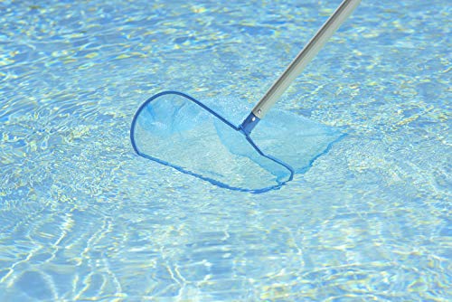 Poolmaster 18215 Basic Aluminum Leaf Rake, Medium, Blue