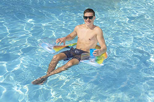 Poolmaster 85594 Rainbow Water Chair Swimming Pool Float