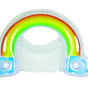 Poolmaster 85594 Rainbow Water Chair Swimming Pool Float