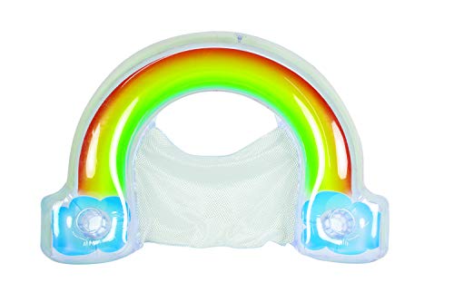 Poolmaster 85594 Rainbow Water Chair Swimming Pool Float